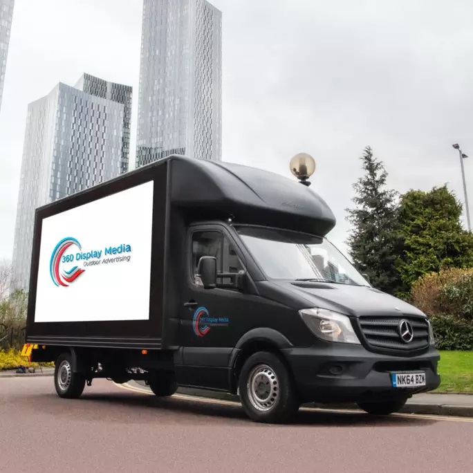 OOH Advertising Billboards | Digital Ad-Vans | 360 Display Media